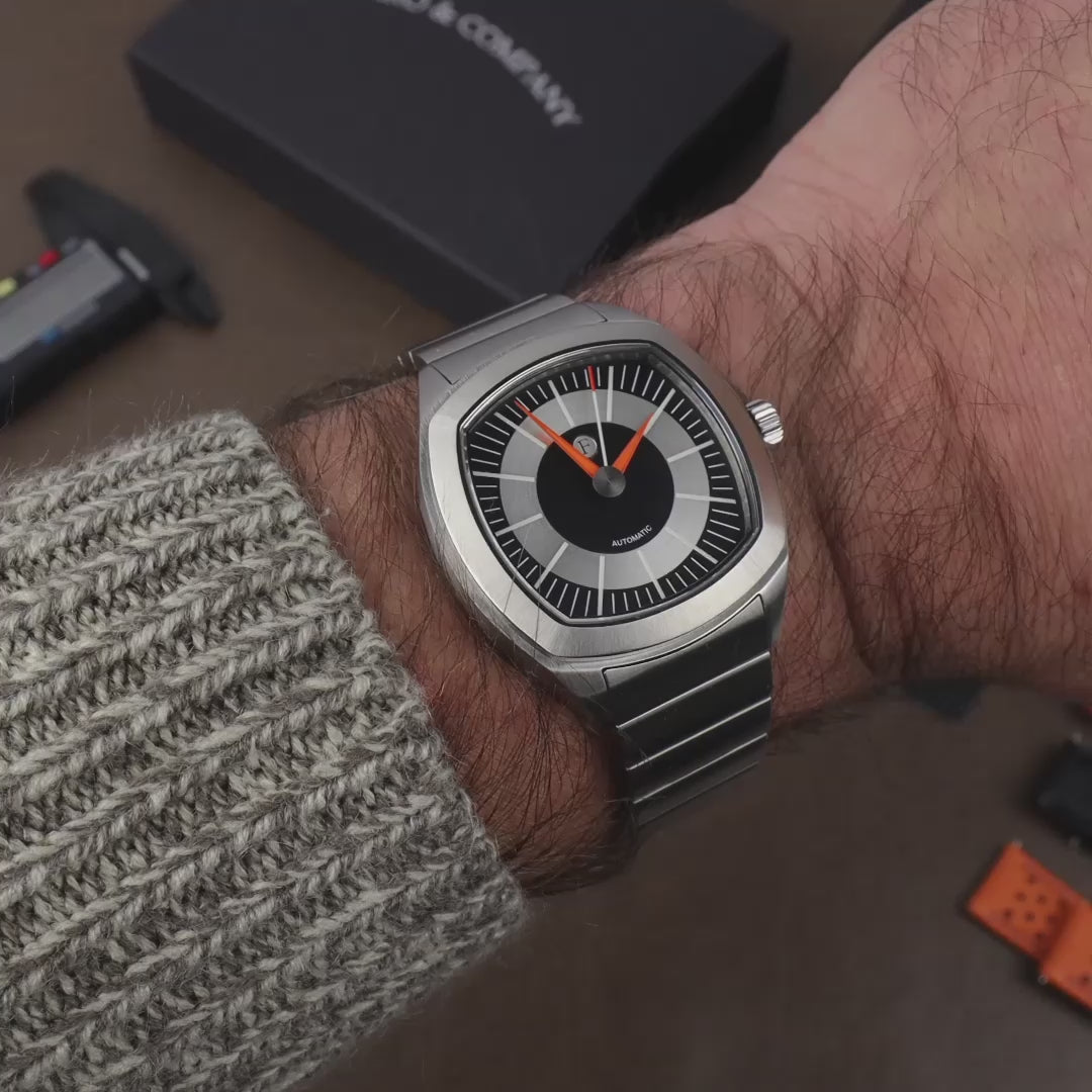 The Time Master 70'S. A vintage style watch from the 1970's – Ferro ...