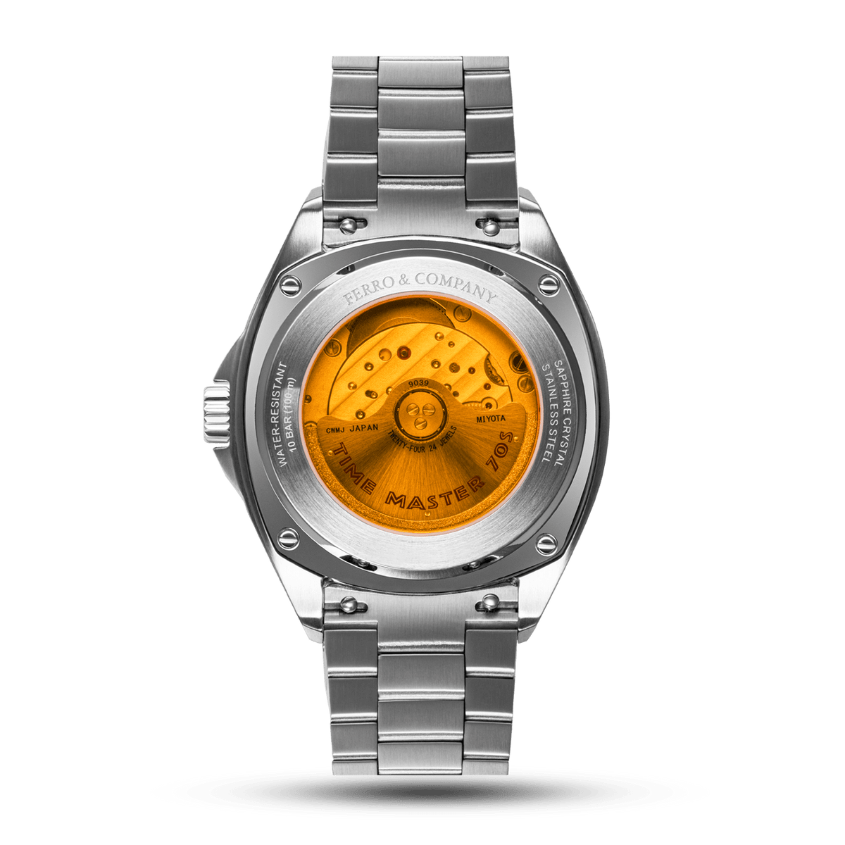 The Time Master 70'S. A vintage style watch from the 1970's – Ferro ...