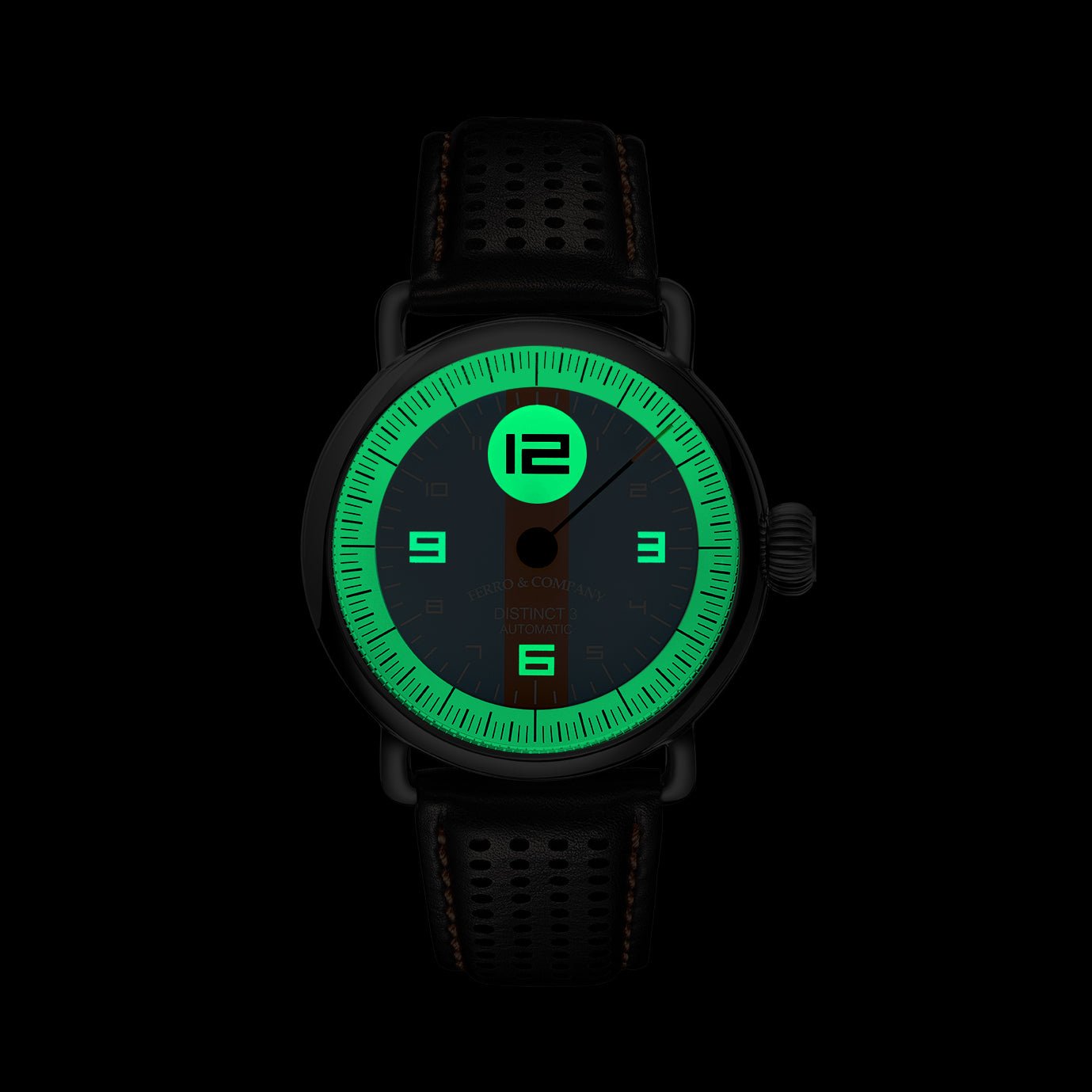 Ferro Watches Le Mans Vintage Style Racing Watches – Ferro & Company ...