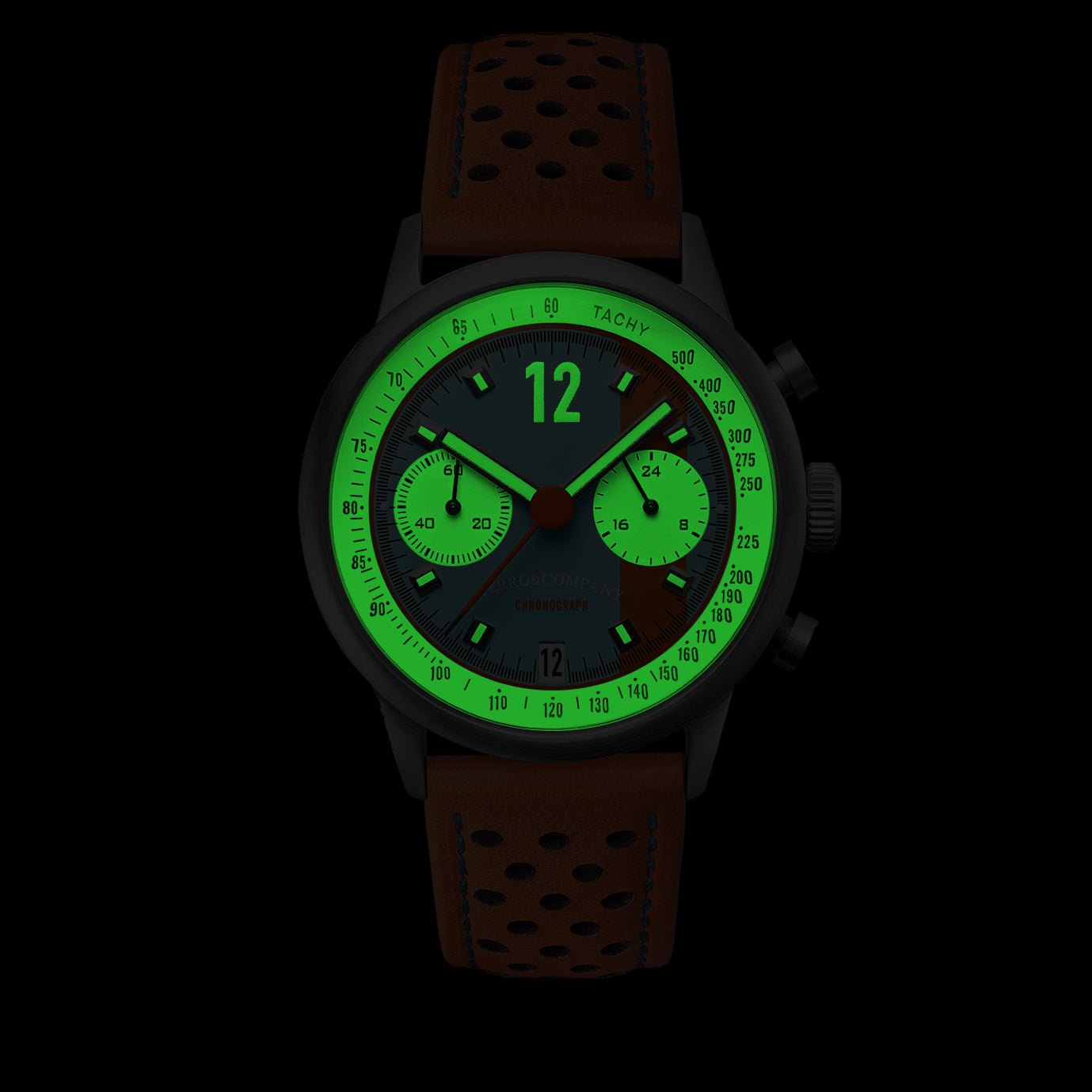 Race Master Chronograph GLF – Ferro & Company Watches